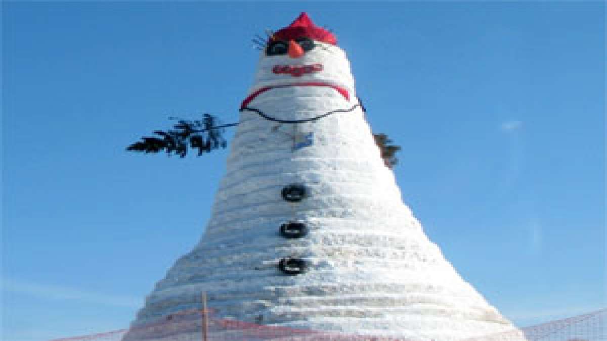 Largest Snowman Ever In The World - Boldsky.com