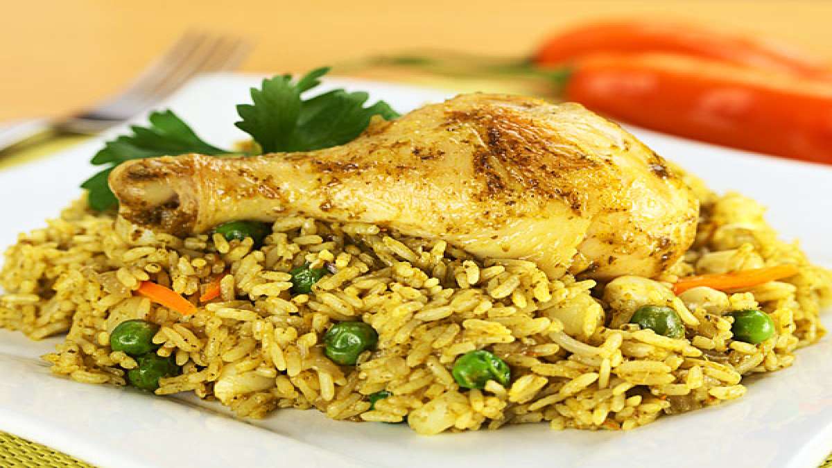 Chicken n Peas Rice Recipe - Boldsky.com