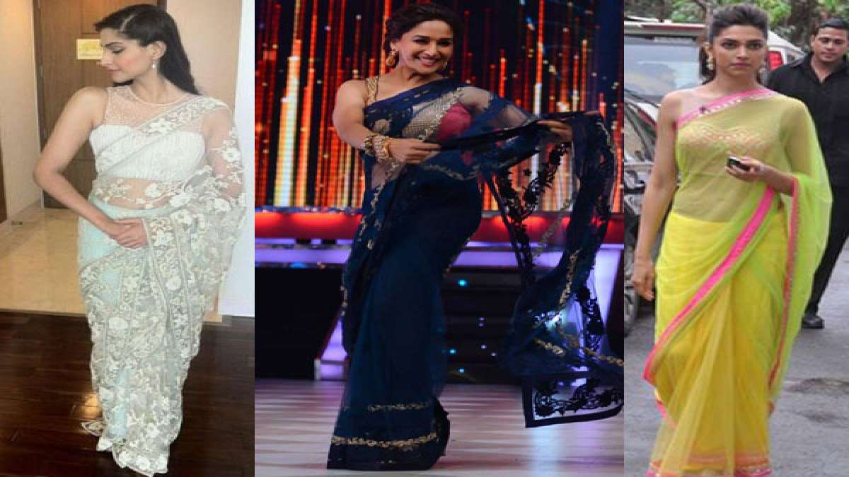 10 Trending Latest Sarees Of This Year - Boldsky.com