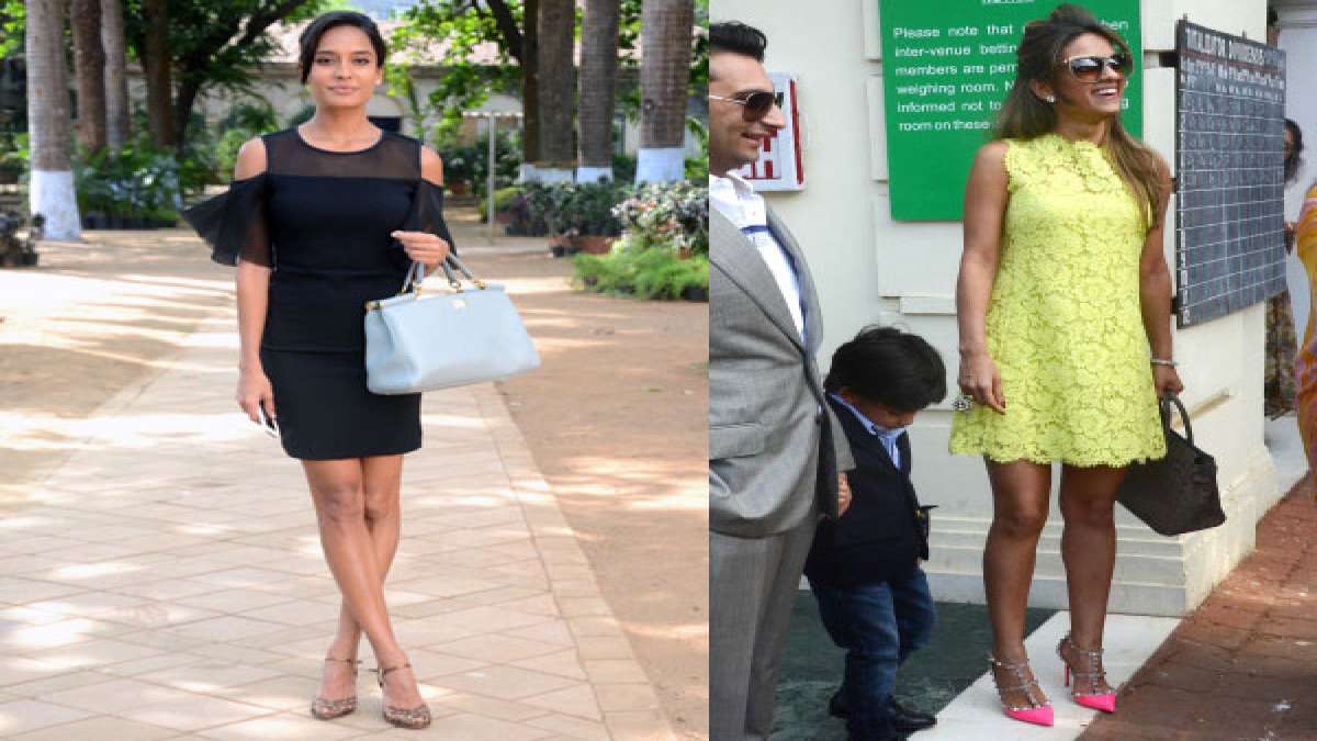 Natasha and Lisa Look Stunning At The Races - Boldsky.com