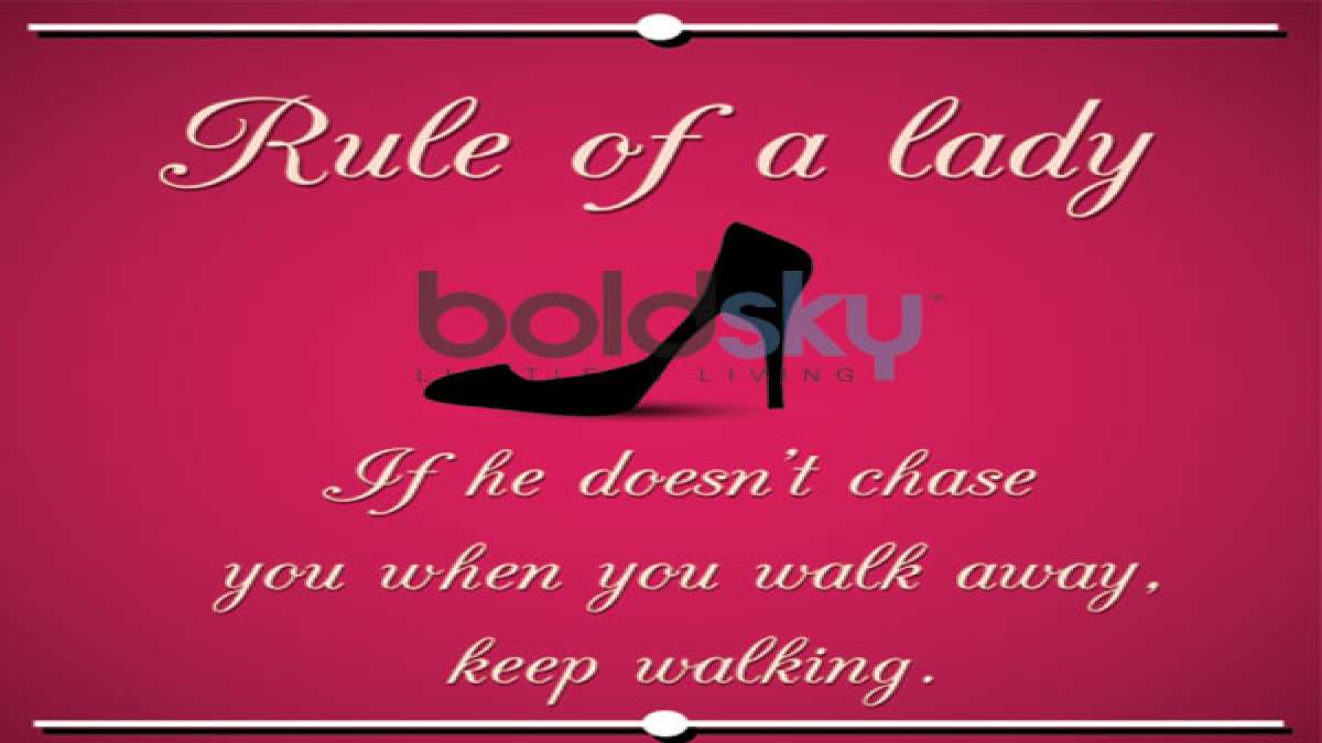 12 Rules Every Woman Should Live By - Boldsky.com