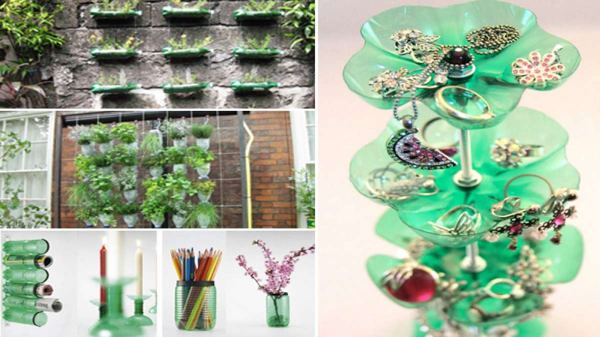 Home Decor Tips Using Plastic Bottles - Boldsky.com