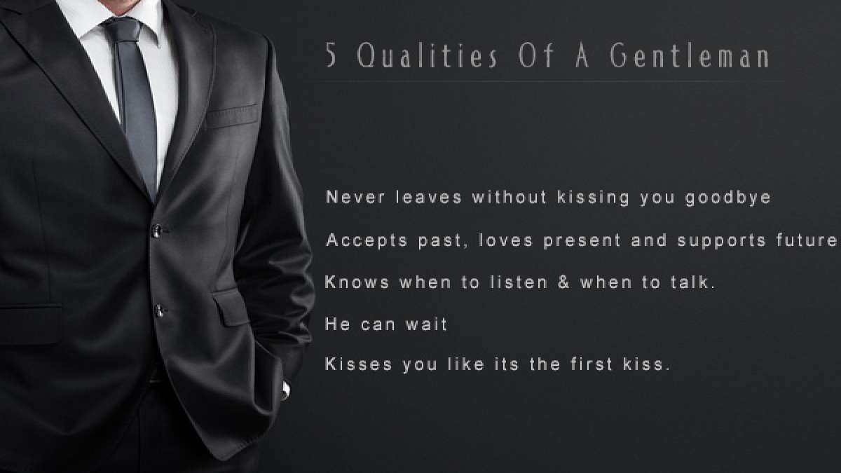 5 Qualities Of A Gentleman - Boldsky.com