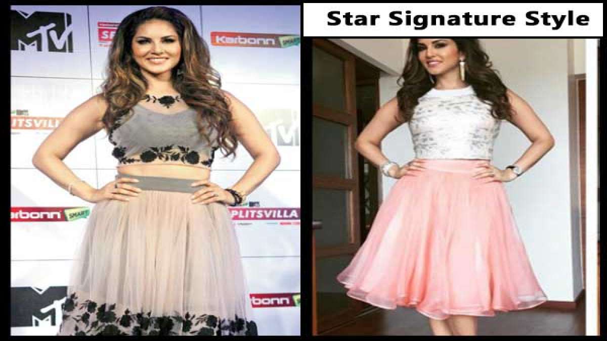 Star Signature Style: Sunny Leone And Her Unconditional Love For Crop ...