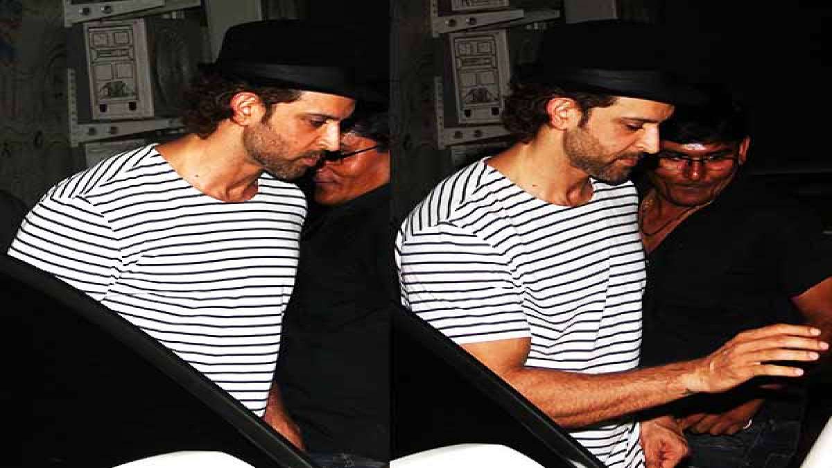 Spotted: Hrithik Roshan Along With His Kids For The Movie The Martin ...