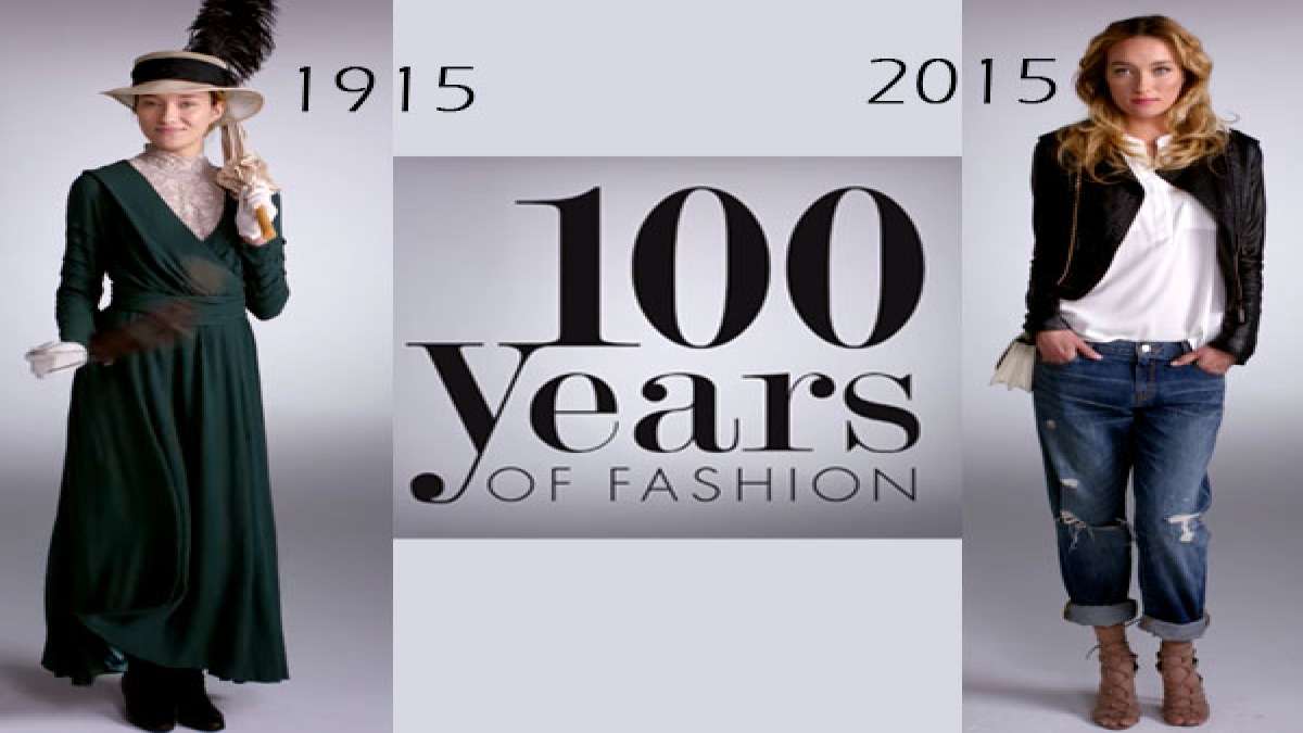 100 Years Of Fashion With Mode: From 1915 To 2015, This Is How Fashion ...