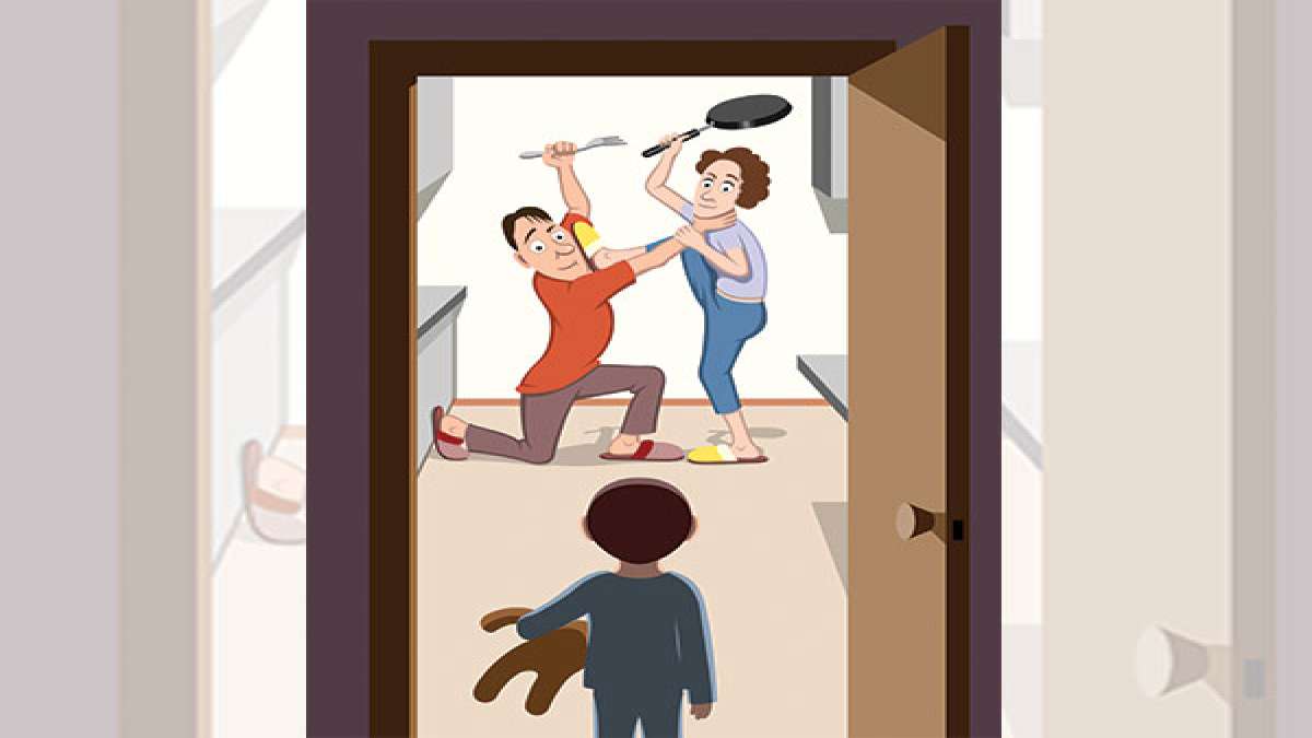 What Happens To Children When Parents Fight? - Boldsky.com