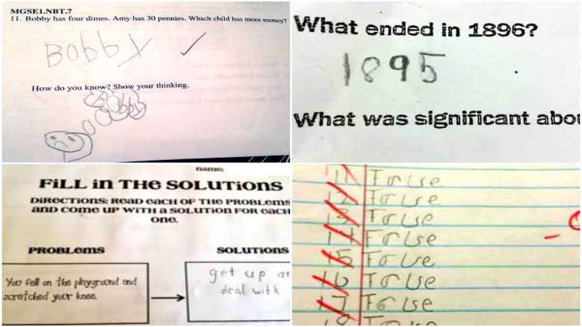 Hilarious Answers From Kids During Exams - Boldsky.com