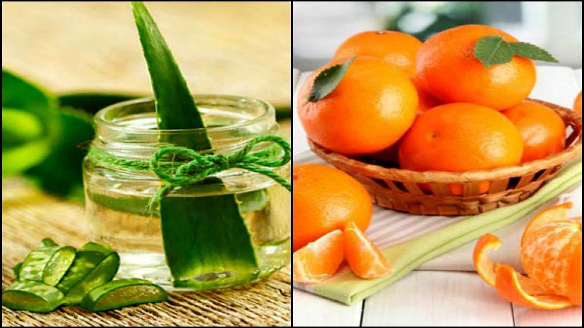 Apply Orange Juice And Aloe Vera On Your Skin, Watch What Happens ...