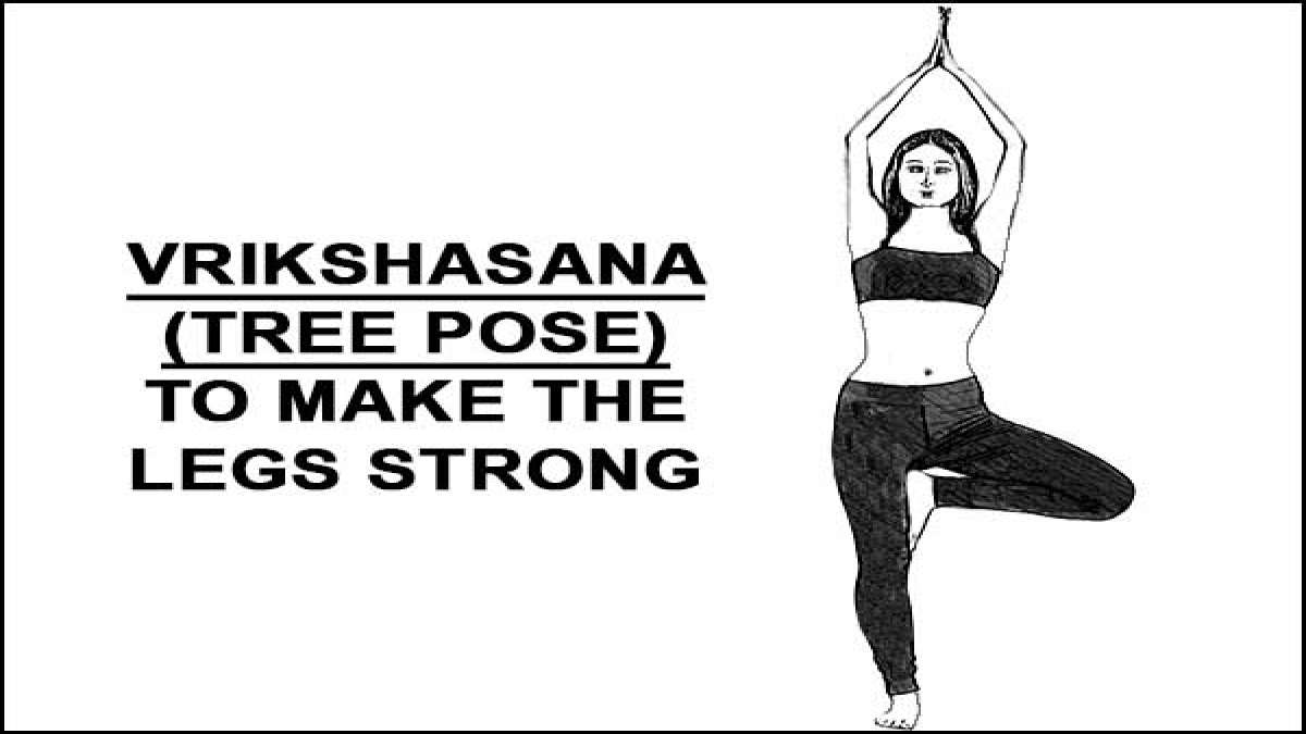 Vrikshasana (Tree Pose) To Make The Legs Strong - Boldsky.com