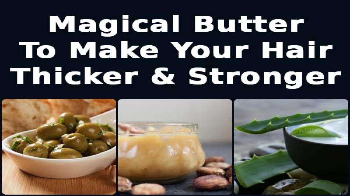 Magical Butter To Make Your Hair Thicker & Stronger - Boldsky.com