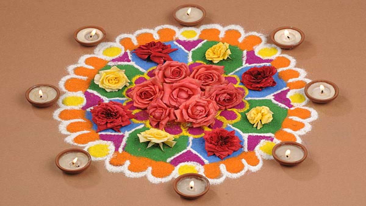 Different Types Of Rangolis For Diwali - Boldsky.com