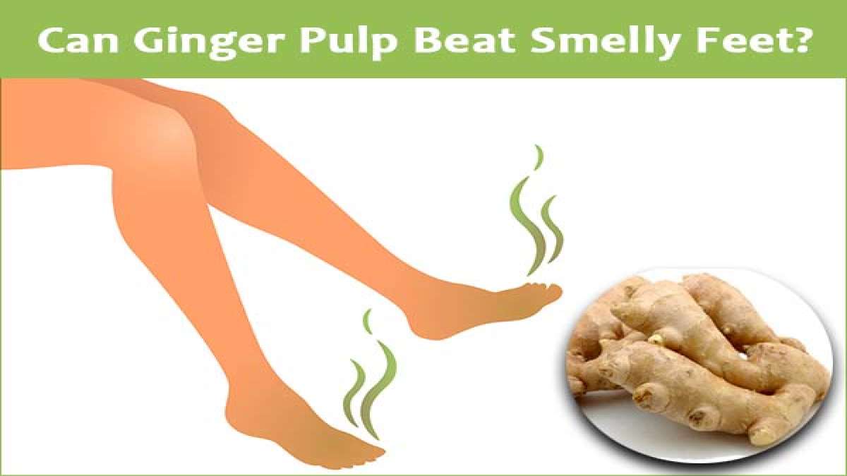Can Ginger Pulp Beat Smelly Feet? - Boldsky.com