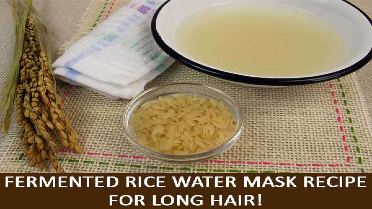 Fermented Rice Water Mask Recipe For Long Hair! - Boldsky.com