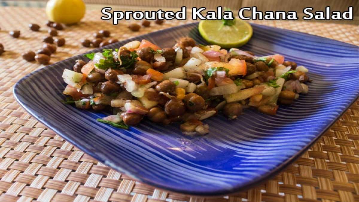 Sprouted Kala Chana Recipe: How To Make Healthy Sprouted Black Chana ...