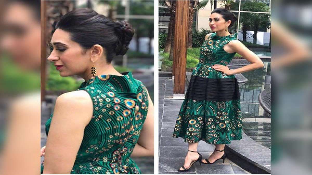 Karisma Unveils Her Charisma Through Her Peacock Look - Boldsky.com