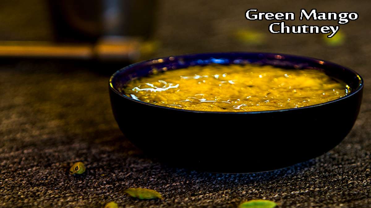 Green Mango Chutney Recipe | Kacche Aam Ki Chutney Recipe | Raw Mango ...