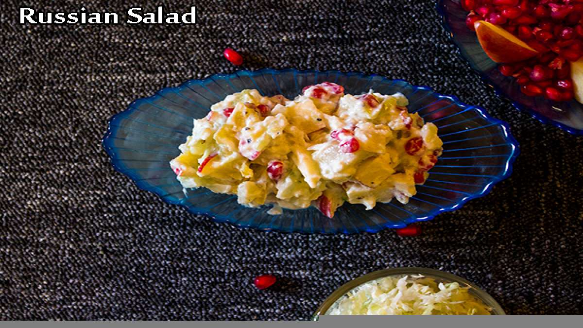 Russian Salad Recipe: How To Prepare Vegetarian Russian Salad - Boldsky.com