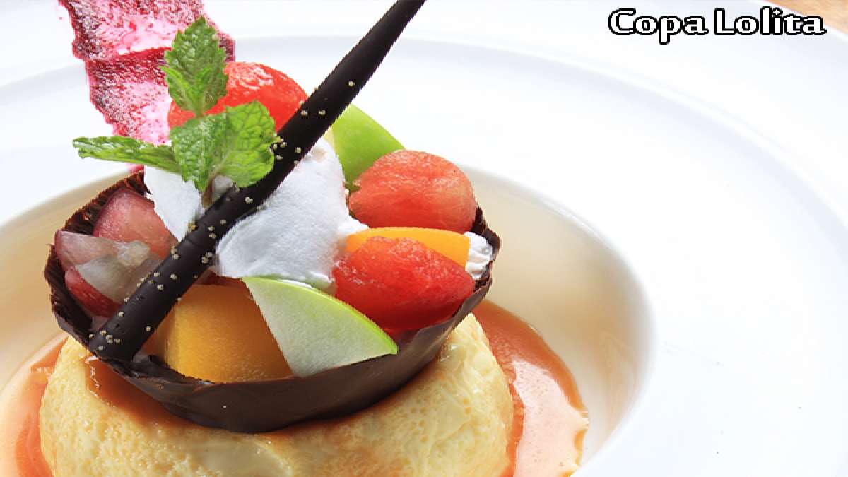 Copa Lolita Recipe: Cream Caramel With Rum And Raisin Ice Cream ...