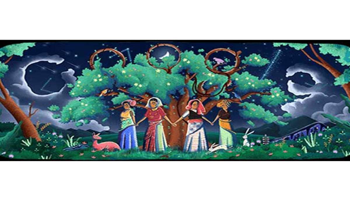 Google Celebrates The Chipko Movement With A Doodle - Boldsky.com