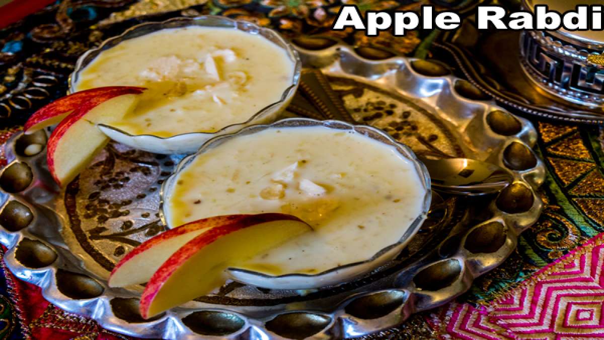 Apple Rabdi Recipe | How To Make Apple Kheer | Seb Rabdi Recipe ...