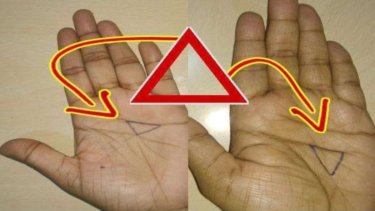 What Does A Triangle On Your Palm Mean? - Boldsky.com