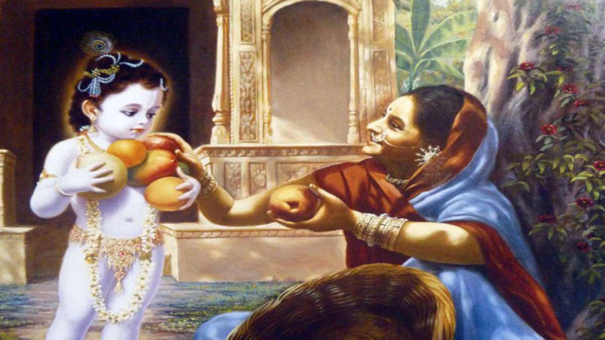 The Story Of Lord Krishna And The Fruit Seller - Boldsky.com