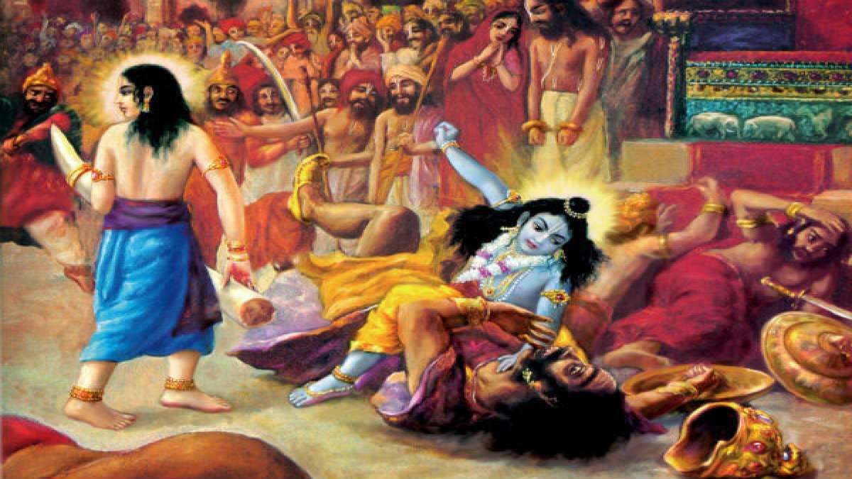 How Lord Krishna Killed Kamsa: Story of Kamsa Vadha - Boldsky.com