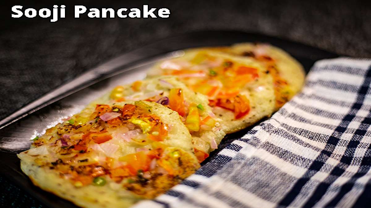 Sooji pancakes Recipe | How To Make Sooji pancakes |Sooji pancakes for ...