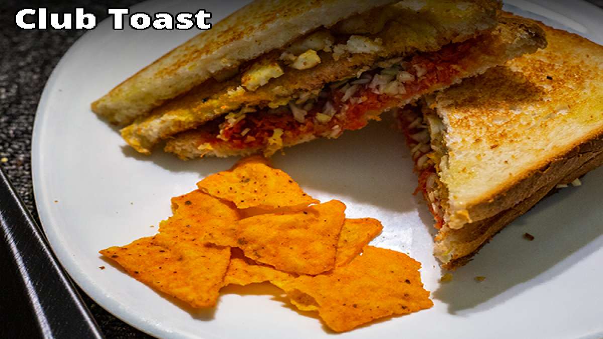 Club Toast Recipe | How To Make Club Toast |Club Toast for breakfast ...