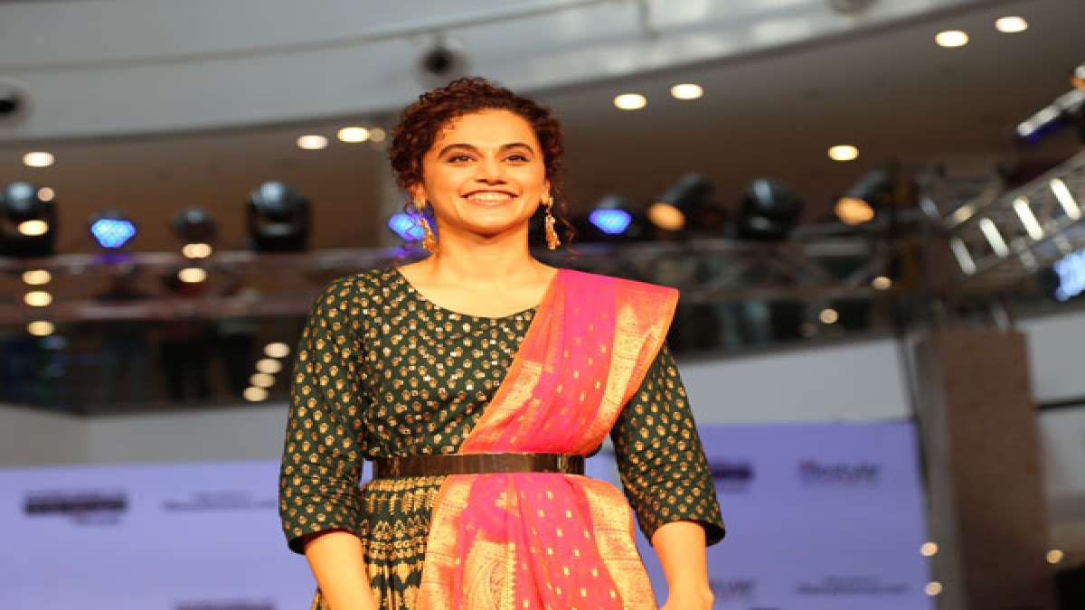 Taapsee Pannu's Showstopper Look For The Melange Event In New Delhi ...