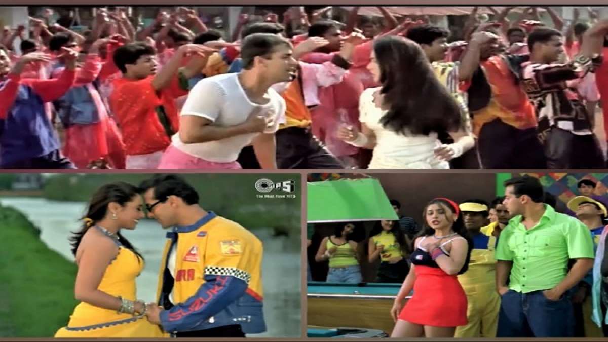 Salman Khan And Rani Mukerji Co-ordinated Outfits In Hello Brother ...