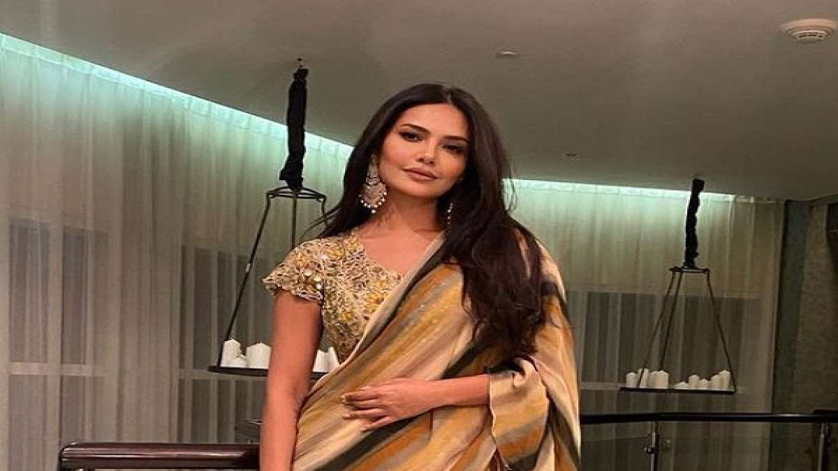 Rustom Actress Esha Gupta’s Ruffled Saree Look On Her Instagram Feed ...