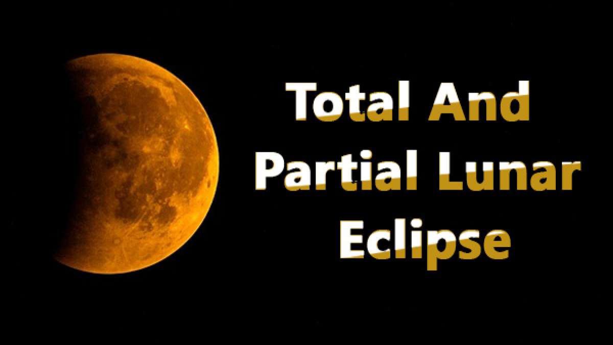 Know The Difference Between Total And Partial Lunar Eclipse - Boldsky.com