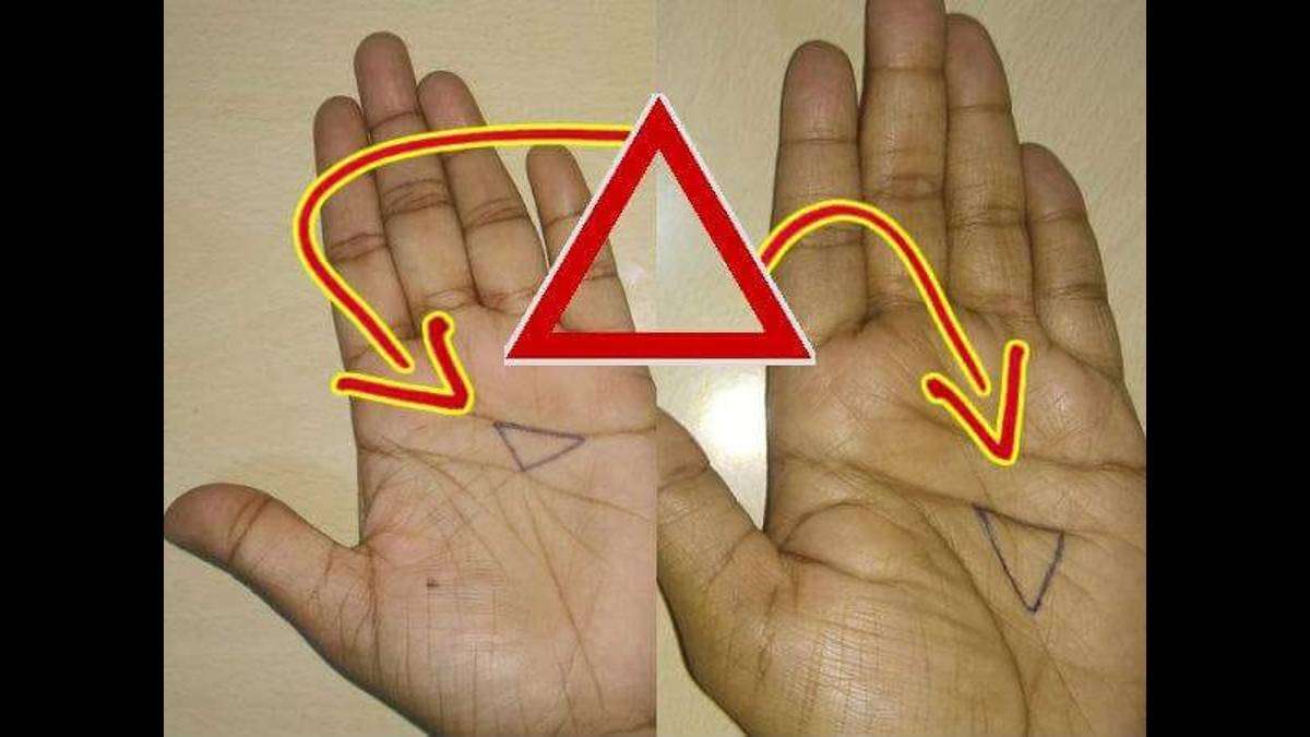 What Does A Triangle On Your Palm Mean? - Boldsky.com