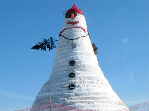 Largest Snowman Ever In The World - Boldsky.com