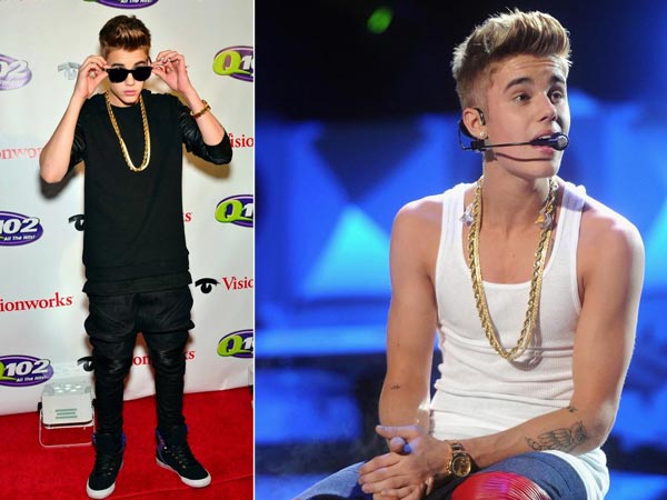 Justin Bieber Gold Chain