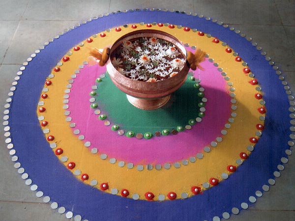 Special Rangoli Designs For Ugadi - Boldsky.com