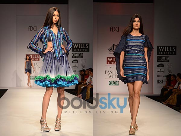 Day 3 WIFW SS'14: Niket n Jainee - Boldsky.com