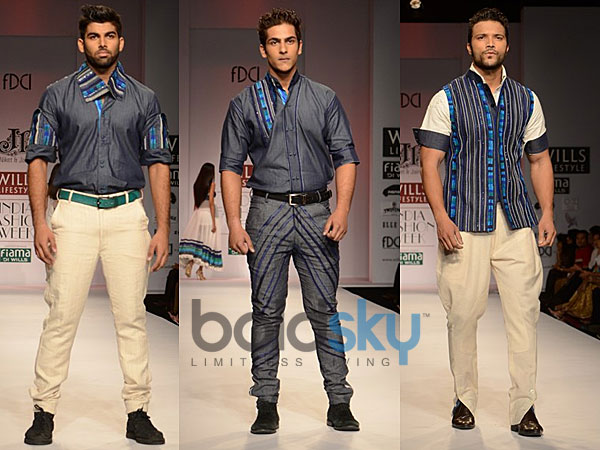 Day 3 WIFW SS'14: Niket n Jainee - Boldsky.com