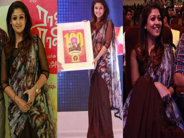 Nayanthara In Half Saree