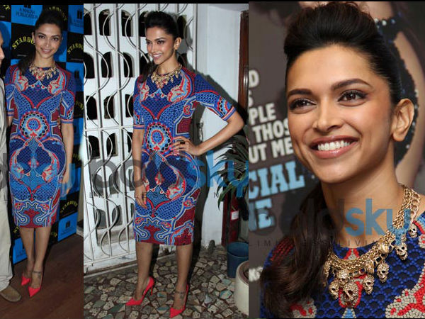 Gorgeous Deepika Padukone At Stardust Launch - Boldsky.com