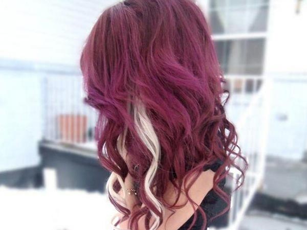 10 Bright Hair Streaks For Brunettes - Boldsky.com