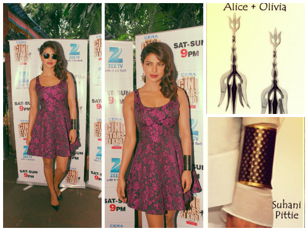 Priyanka Chopra Shows Off Her Legs In Alice + Olivia - Boldsky.com