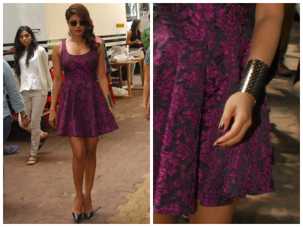 Priyanka Chopra Shows Off Her Legs In Alice + Olivia - Boldsky.com