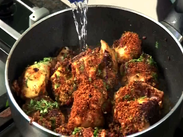 Spicy Chicken Kolhapuri Recipe - Boldsky.com