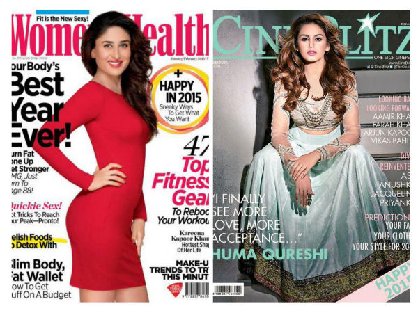 Kareena Kapoor Vs Huma Qureshi As Cover Girls - Boldsky.com