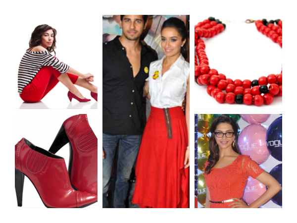10 Ways To Wear Red This Season - Boldsky.com