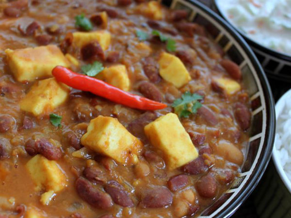 Mouth-watering: Paneer and Rajma Curry Recipe - Boldsky.com