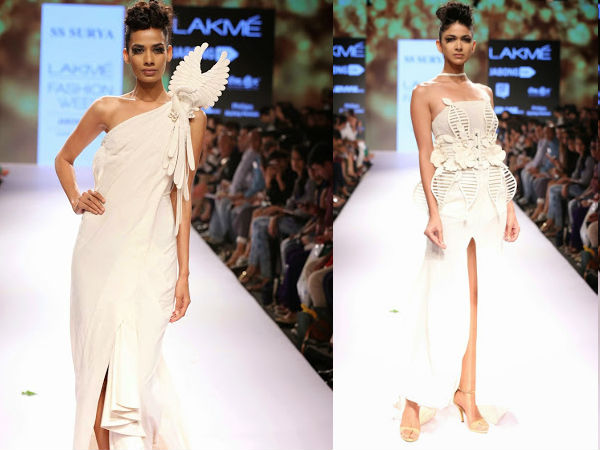 Lakme Fashion Week 2015: SS Surya's Ethereal Collection - Boldsky.com